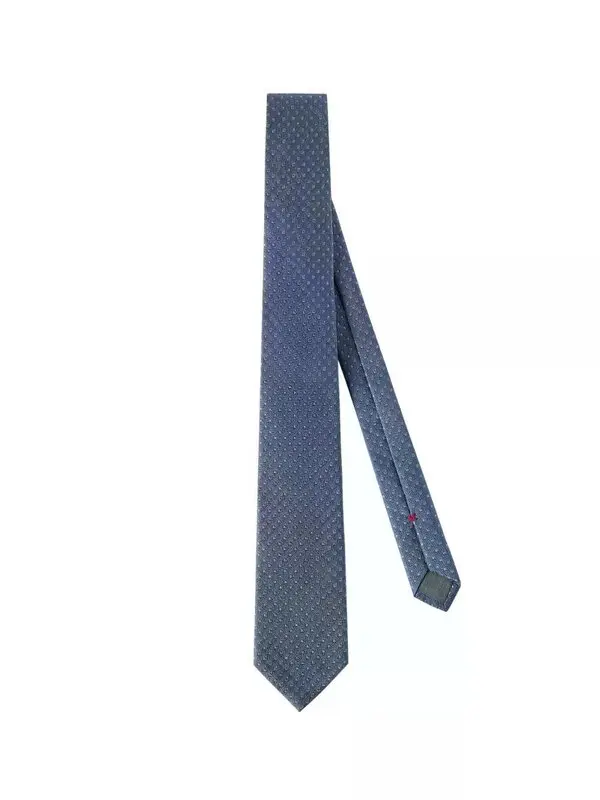Brunello Cucinelli Geometric-pattern Silk Tie