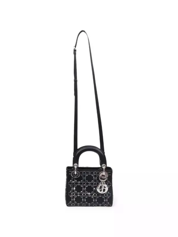 Dior Mini Lady Strass Cannage Tote Bag