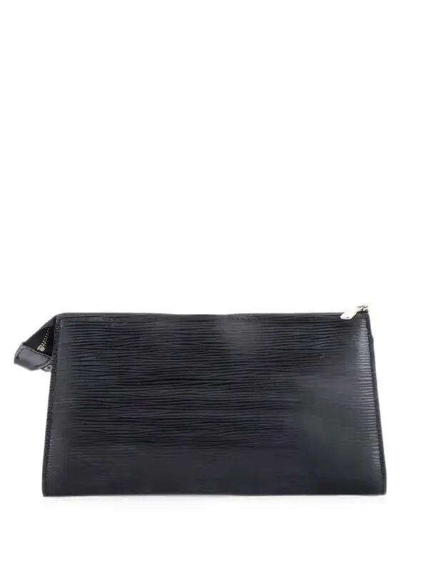 LOUIS VUITTON Pochette Accessoires Epi Leather Clutch Bag