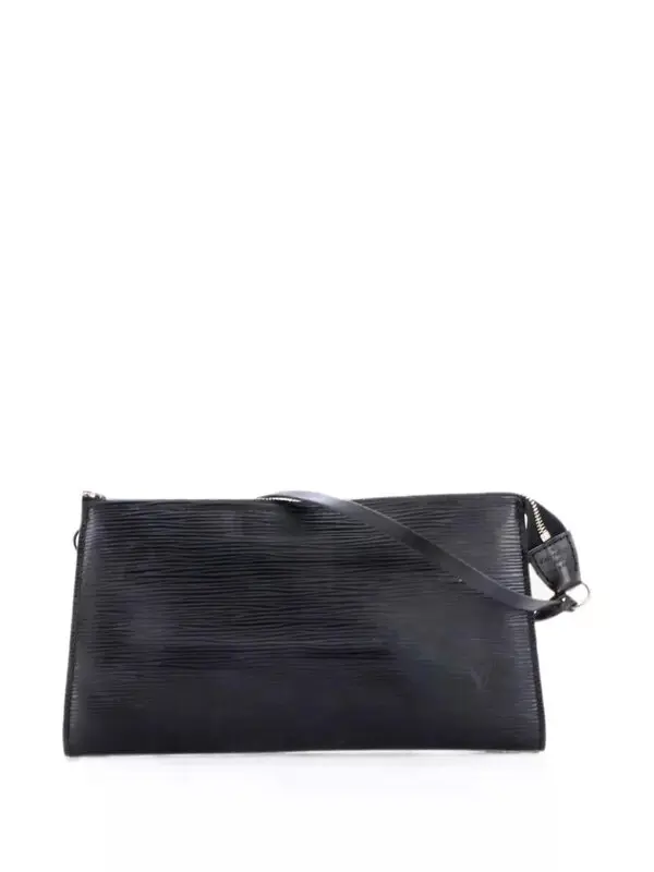 LOUIS VUITTON Pochette Accessoires Epi Leather Clutch Bag