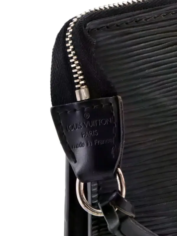 LOUIS VUITTON Pochette Accessoires Epi Leather Clutch Bag