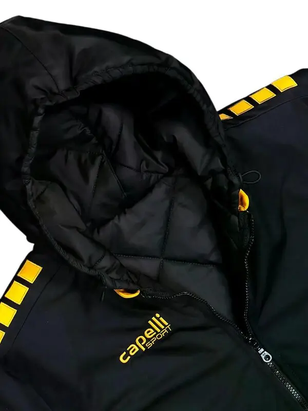 PROTOTYPES Padded Football Gilet - Black
