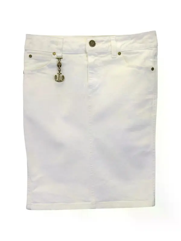 Gucci Anchor Charm Denim Skirt