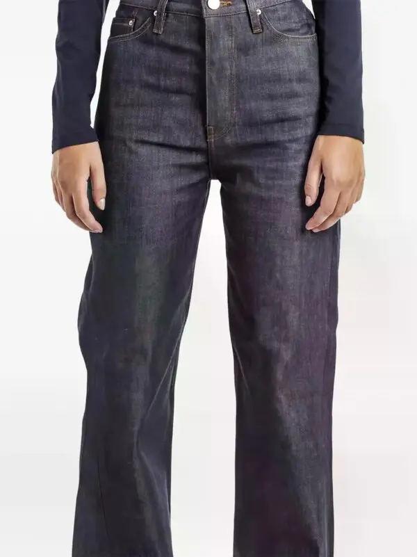 TOTEME Twisted Seam Denim Full Length Rosa Primer