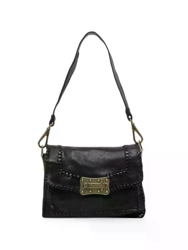 CAMPOMAGGI Agnese Whipstitch-trim Shoulder Bag