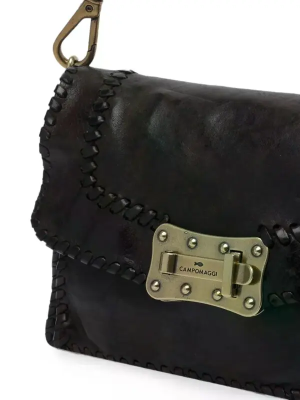 CAMPOMAGGI Agnese Whipstitch-trim Shoulder Bag