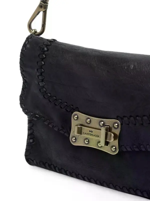 CAMPOMAGGI Agnese Whipstitch-trim Shoulder Bag