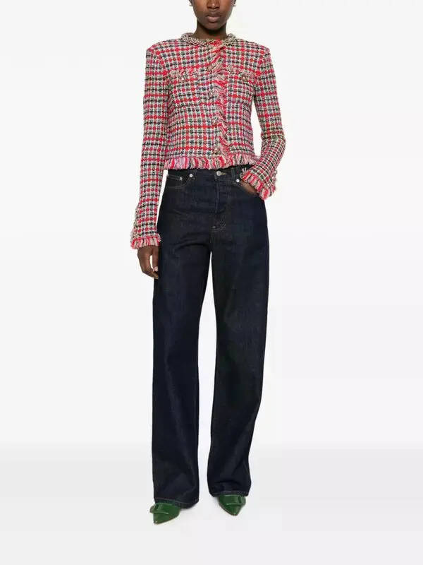 SELF-PORTRAIT Fringe-trim Jacket