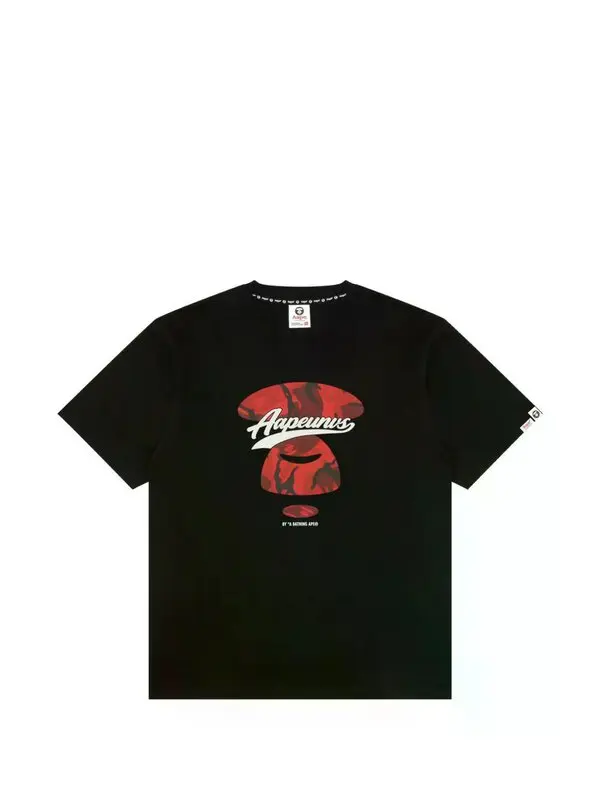 AAPE BY *A BATHING APE Camouflage-print Logo-print T-shirt