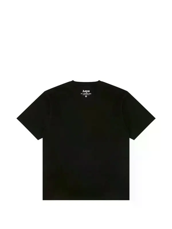 AAPE BY *A BATHING APE Camouflage-print Logo-print T-shirt