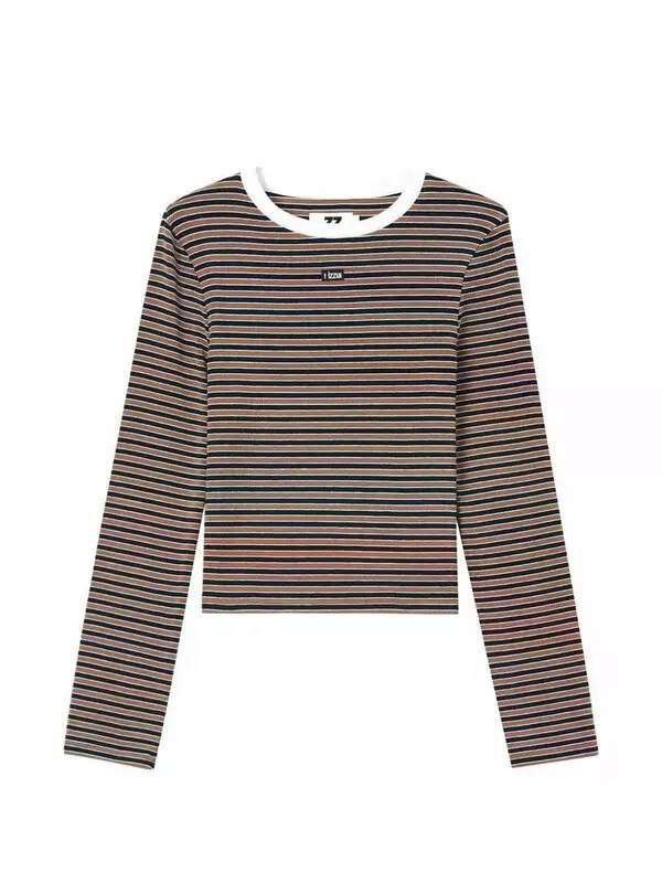 Izzue Striped Long-sleeve T-shirt