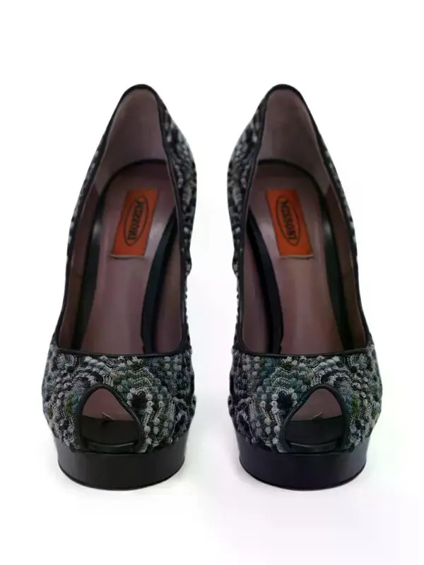 Missoni Peep-toe Platform Pumps