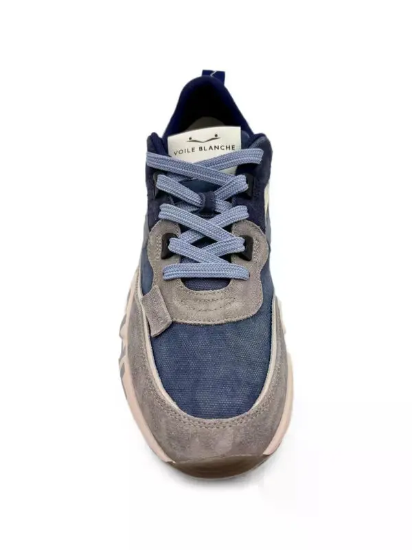 VOILE BLANCHE Clubo1 Logo-print Sneakers