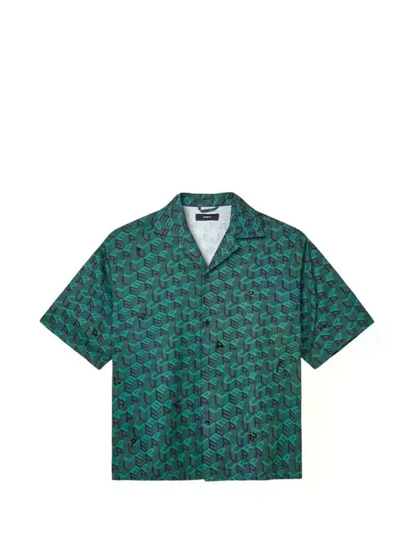 PURPLE BRAND Cube Monogram Shirt