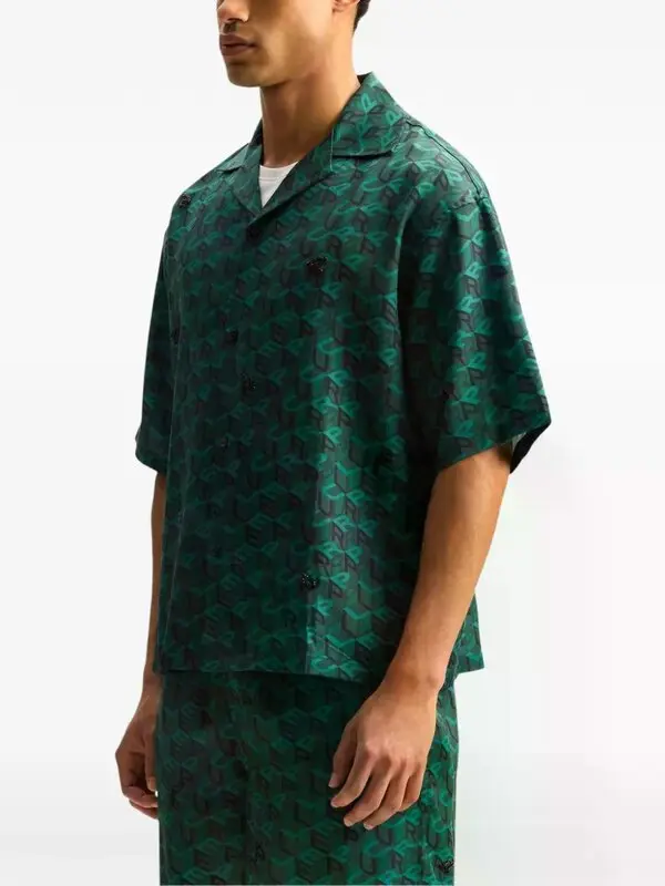 PURPLE BRAND Cube Monogram Shirt