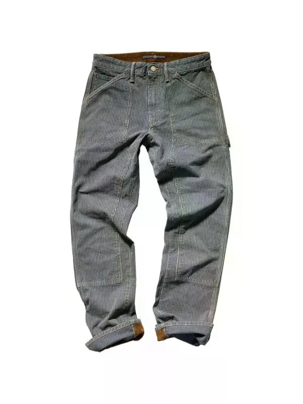 SEVEN Sid Stripe-pattern Carpenter Trousers
