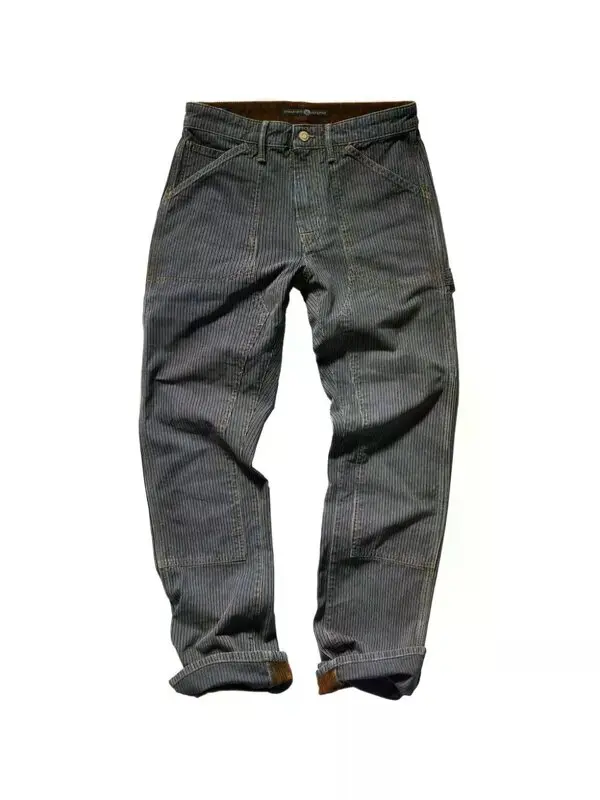 SEVEN Stripe-pattern Carpenter Trousers