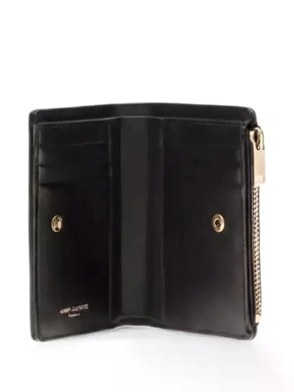 Saint Laurent Niki Bi-fold Wallet In Vintage Leather