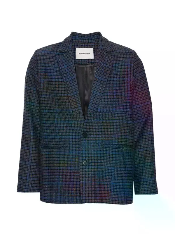 Henrik Vibskov Lonely Check-pattern Blazer