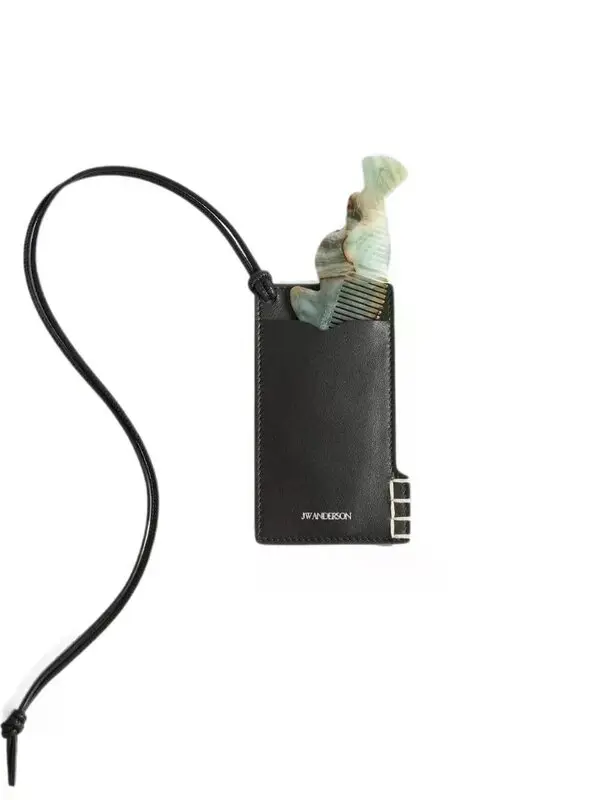 JW Anderson Fish-comb Leather Key Ring