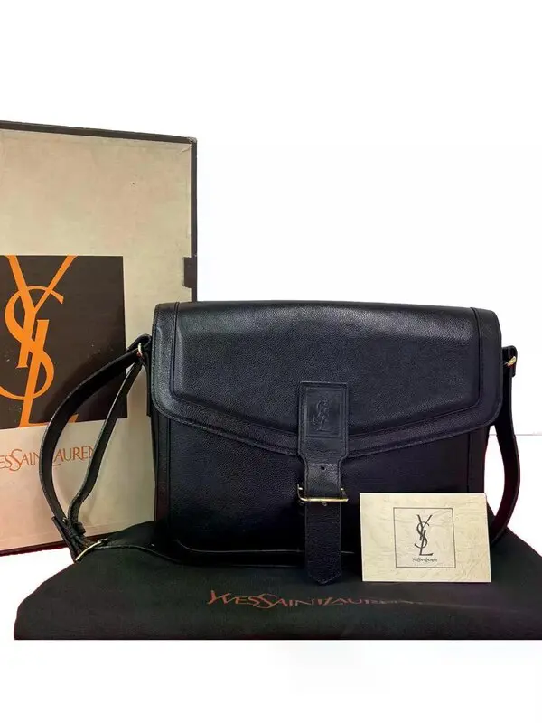 Saint Laurent 20th Century Leather Crossbody Bag