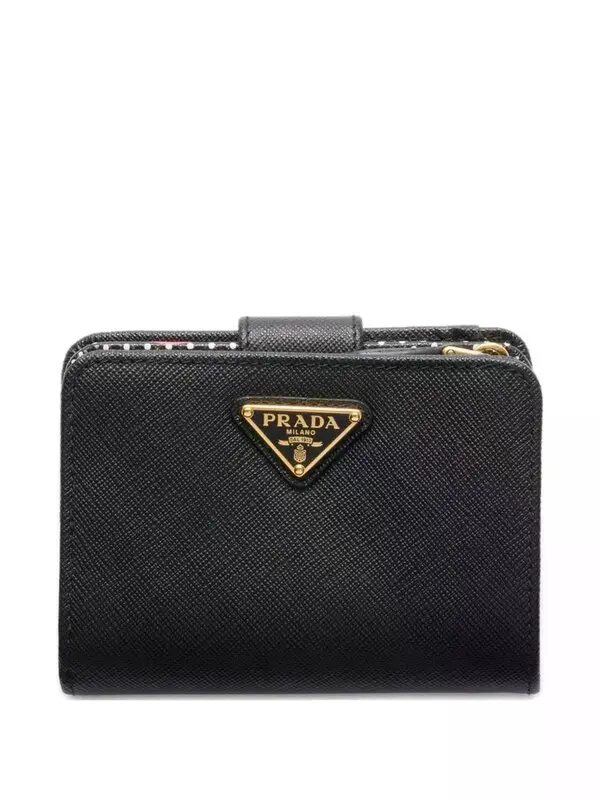 Prada Triangle-logo Leather Wallet
