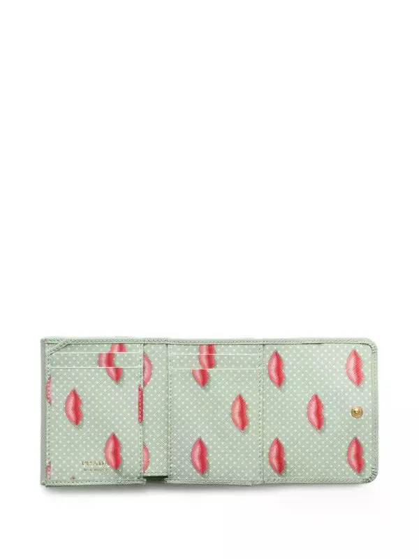 Prada Triangle-logo Leather Wallet