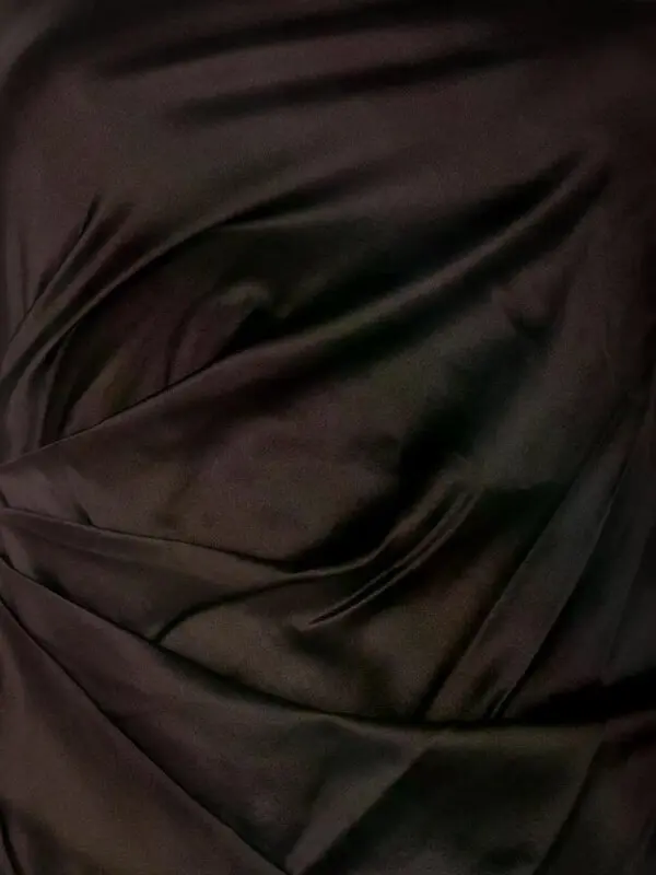 Staud Adriana Draped Strapless Mini Dress