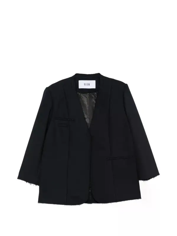 ELEH Frayed-edge Jacket