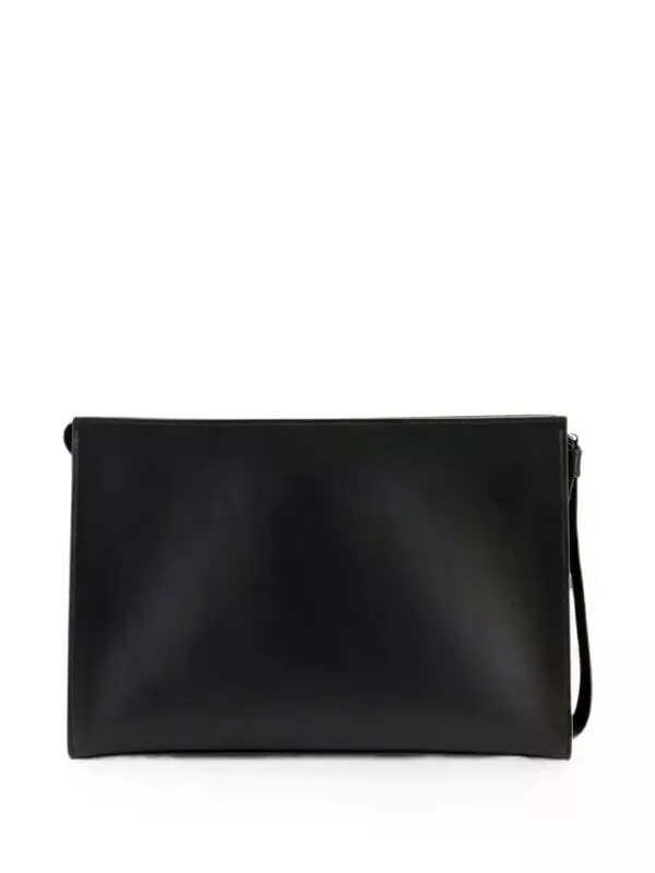 Orciani Leather Clutch Bag