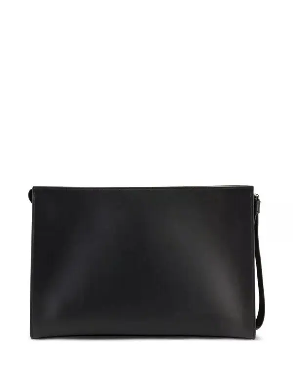 Orciani Leather Clutch Bag