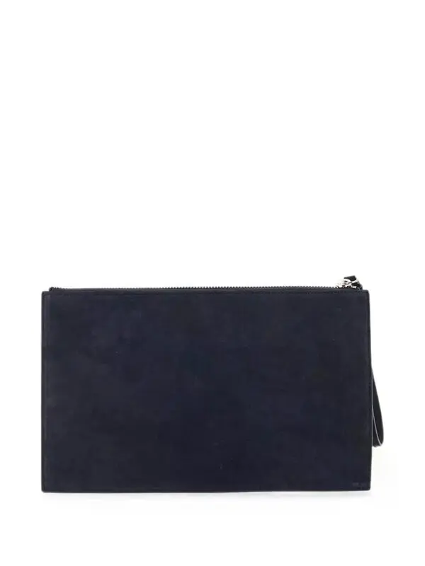 Orciani Leather Wristlet Clutch Bag