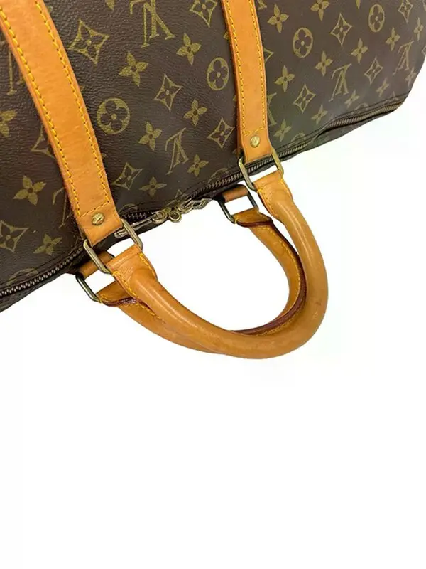 LOUIS VUITTON 1982 Monogram Keepall 55 Travel Bag