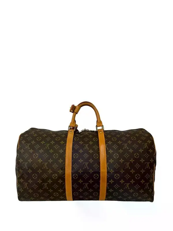 LOUIS VUITTON 1982 Monogram Keepall 55 Travel Bag