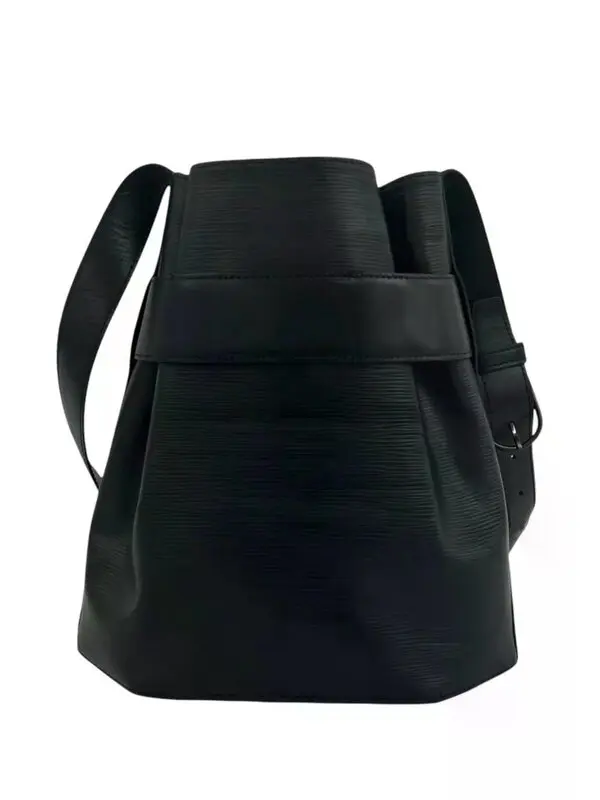 LOUIS VUITTON 1996 Epi Sac D Epaule Pm Bucket Bag - Black