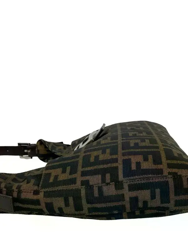 Fendi 2000-2010 Zucca Canvas Shoulder Bag