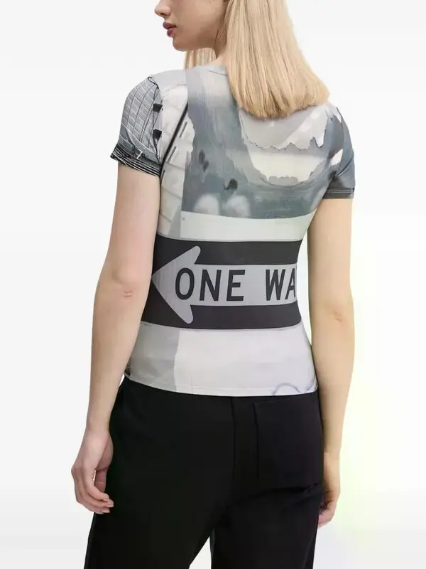 Desigual Graphic-print Short-sleeve T-shirt