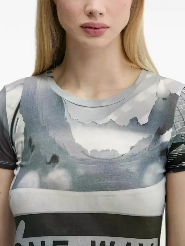 Desigual Graphic-print Short-sleeve T-shirt