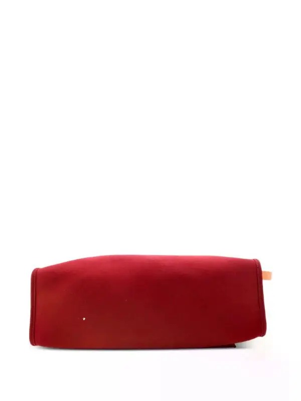 Hermès Herbag Zip Leather And Toile 31 Shoulder Bag