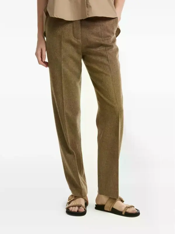 YVES SALOMON Tailored Cashmere Trousers
