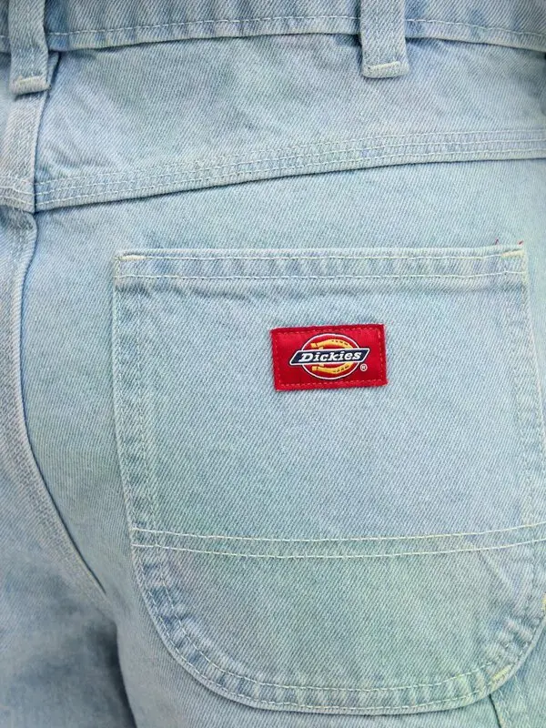 Dickies 993 Logo-patch Denim Shorts