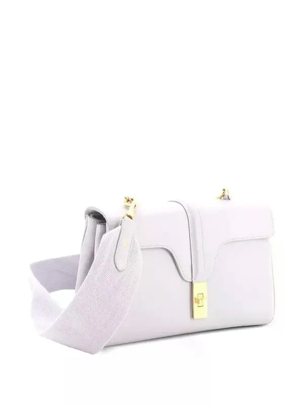 Celine Soft 16 Bag Smooth Calfskin Shoulder Bag - Blue