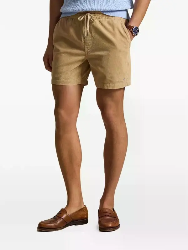 Polo Ralph Lauren Corduroy Logo Embroidered Shorts