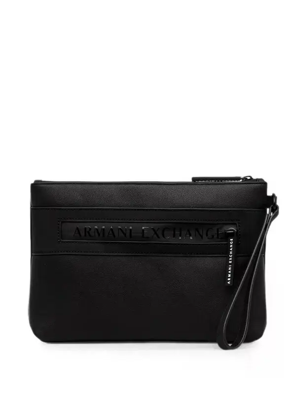 Armani Exchange Logo-embossed Belt Bag
