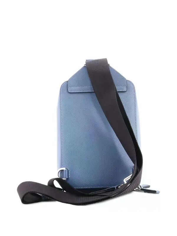 Prada Saffiano Leather Brique Sling Bag