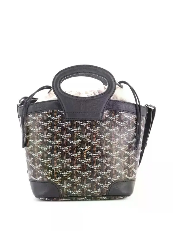 Goyard Beluga Bag Coated Canvas Mini Tote Bag - Black
