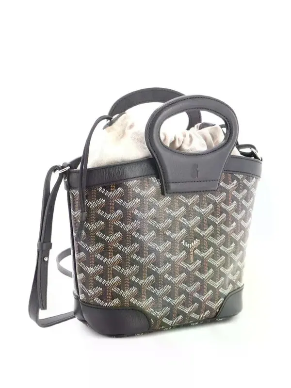 Goyard Beluga Bag Coated Canvas Mini Tote Bag - Black