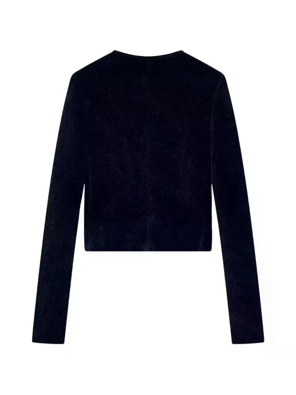 Giorgio Armani Chenille-effect Zip-up Jacket