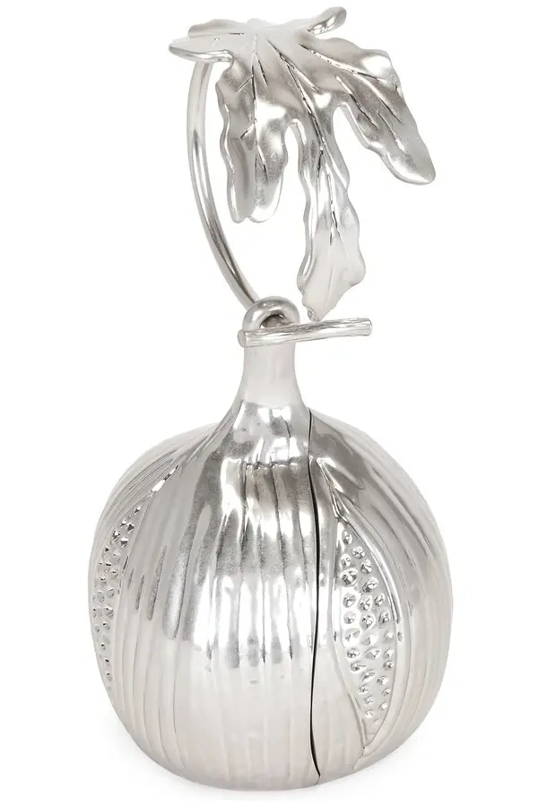 Cult Gaia Fico Pomegranate Wristlet Bag - Antique Silver