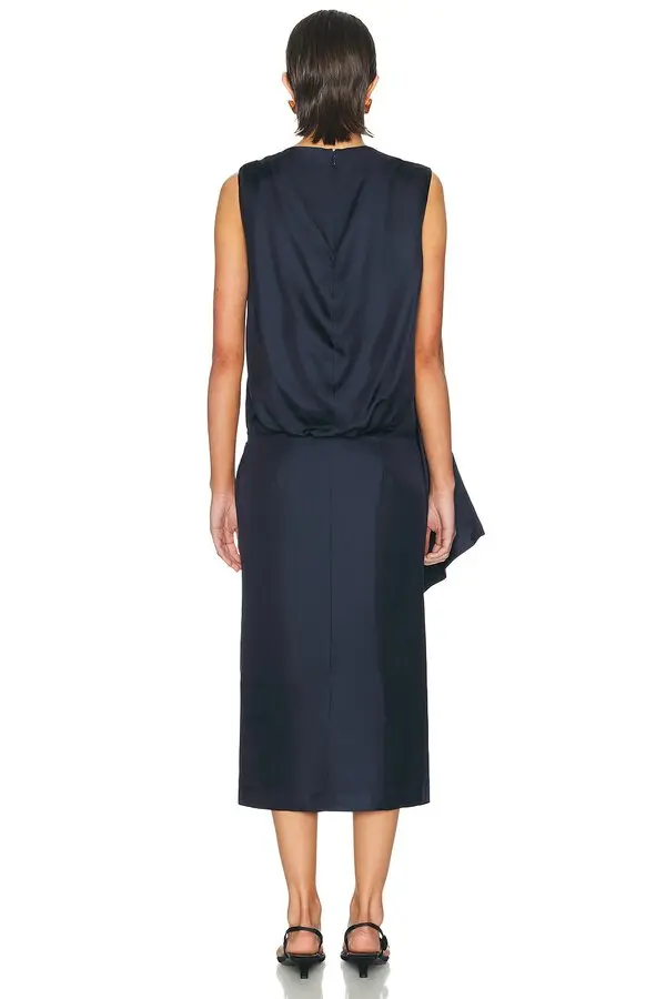 Loulou De Saison Izia Draped Cape Dress